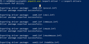How to Backup (Export) and Restore Device Drivers on Windows 10 ...