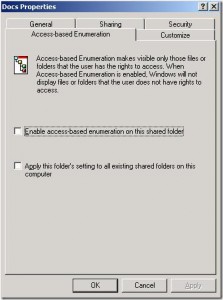 How to Enable Access-Based Enumeration (ABE) on Windows Server | Windows OS Hub
