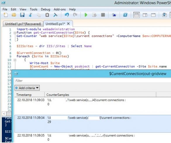 How to See Number of Active User Sessions on IIS WebSite | Windows OS Hub