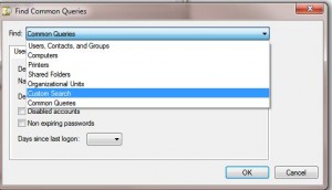 Using Saved Queries in ADUC MMC (Active Directory User and Computers ...