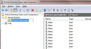Using Saved Queries in ADUC MMC (Active Directory User and Computers ...