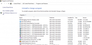 How to Hide Installed Programs from Programs and Features in Windows ...
