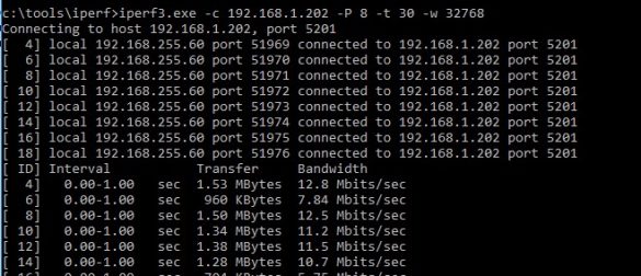 Using Iperf To Test Network Speed And Bandwidth Throughput Windows 