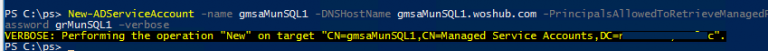 Using Managed Service Accounts (MSA and gMSA) in Active Directory ...