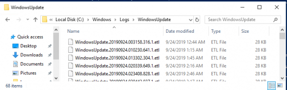 How to View and Parse WindowsUpdate.log on Windows 10 / Windows Server ...