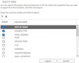 Export Exchange or Office 365 Global Address List (GAL) to CSV ...