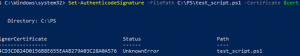 How to Sign a PowerShell Script (PS1) with a Code Signing Certificate ...