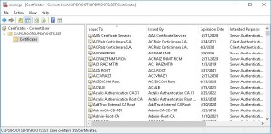Updating List of Trusted Root Certificates in Windows | Windows OS Hub