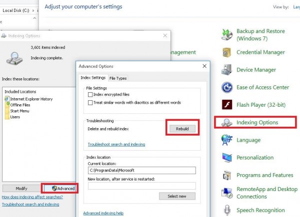 Reduce Large Windows.edb (Windows.db) File Size | Windows OS Hub