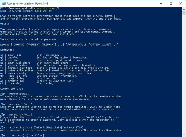 How to Clear Windows Event Logs Using PowerShell or Wevtutil | Windows OS Hub