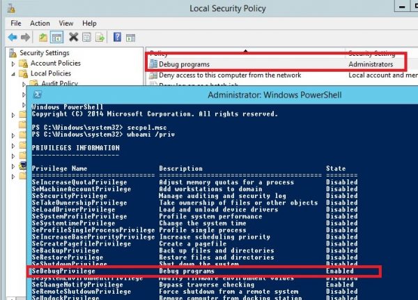 How To Obtain Sedebugprivilege When Debug Program Policy Is Enabled