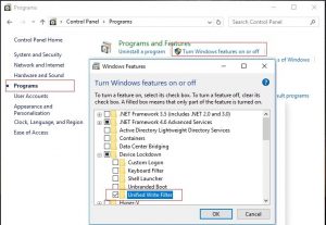 Using the Unified Write Filter (UWF) on Windows 10 | Windows OS Hub