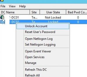 Identify Source of Active Directory Account Lockouts: Troubleshooting