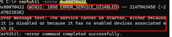 Complete List of Windows Update Error Codes | Windows OS Hub