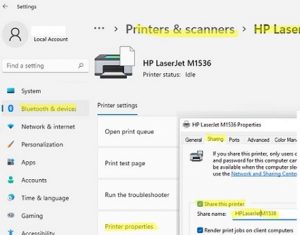 How to Share a Folder (Printer) over the Network on Windows 11/10 ...