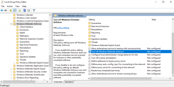 Windows Defender Threat Service Has Stopped, Restart It Now | Windows ...