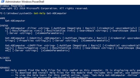 Get Adcomputer Find Computer Properties In Active Directory With Powershell Windows Os Hub 6667