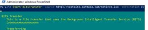 Downloading (Transferring) Large Files Using PowerShell and BITS | Windows OS Hub