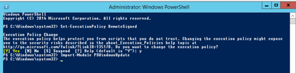 Pswindowsupdate Managing Windows Updates From Powershell Windows Os Hub