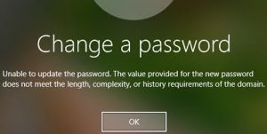 Configuring Password Policy in Active Directory Domain | Windows OS Hub