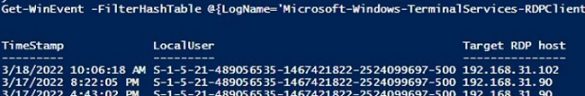 Tracking and Analyzing Remote Desktop Connection Logs in Windows ...