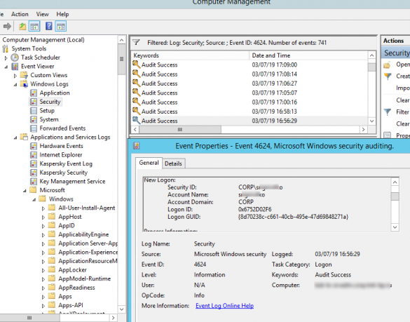 Tracking And Analyzing Remote Desktop Activity Logs In Windows