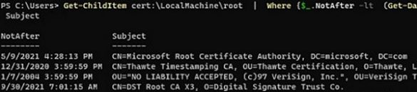 Updating List of Trusted Root Certificates in Windows | Windows OS Hub