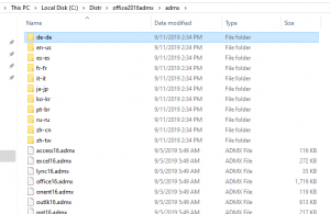 Installing MS Office Group Policy Administrative Templates (ADMX ...