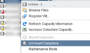 Unable to Unmount/Delete VMFS Datastore: The Resource Is in Use | Windows OS Hub