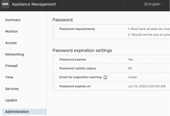 VMWare vSphere: Managing Password Expiration Settings | Windows OS Hub
