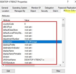 How to Change Computer Object Attributes in Active Directory | Windows ...