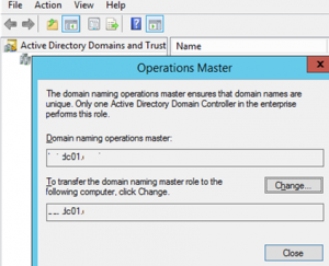 Transferring/Seizing FSMO Roles to Another Domain Controller | Windows ...