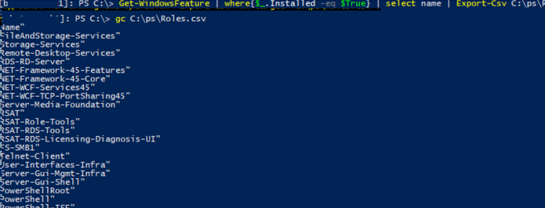 Managing Windows Server Roles And Features With Powershell Windows Os Hub
