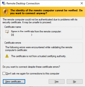 Using SSL/TLS Certificates for Remote Desktop (RDP) | Windows OS Hub