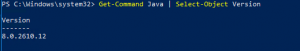 How to Check or Update Java Version in Windows with PowerShell ...