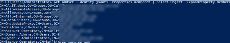 Copy AD Group Membership to Another User in PowerShell | Windows OS Hub