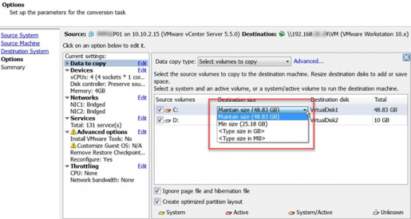 Reduce Virtual Machine Disk Size (VMDK) on VMWare ESXi | Windows OS Hub