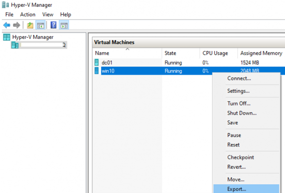Import, Export and Clone Virtual Machines in Hyper-V | Windows OS Hub