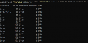 Checking Active TCP/IP Connections on Windows with PowerShell | Windows ...