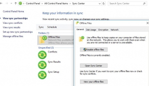 Enable and Configure Offline Files on Windows 10 and 11 | Windows OS Hub