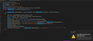 Checking Active TCP/IP Connections on Windows with PowerShell | Windows OS Hub