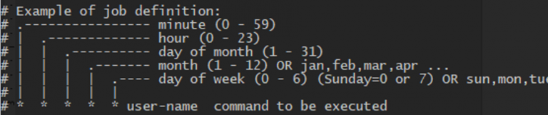 Configuring Cron Jobs with Crontab on CentOS/RHEL Linux | Windows OS Hub