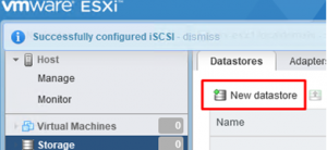 Configuring iSCSI Datastore (LUN) on VMware ESXi | Windows OS Hub