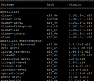 How to Install and Use ClamAV Antivirus on CentOS/RHEL | Windows OS Hub