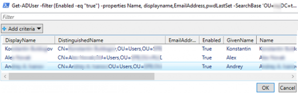 Using Out Gridview To View And Select Table Data In Powershell Windows Os Hub