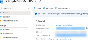 Using Microsoft Graph API to Access Azure via PowerShell | Windows OS Hub