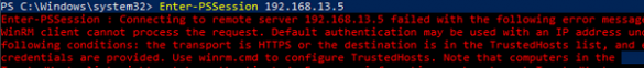 Enter Pssession Running Remote Commands In Interactive Shell Windows