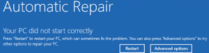 Disable Automatic Restart on System Failure in Windows 10/11 | Windows OS Hub