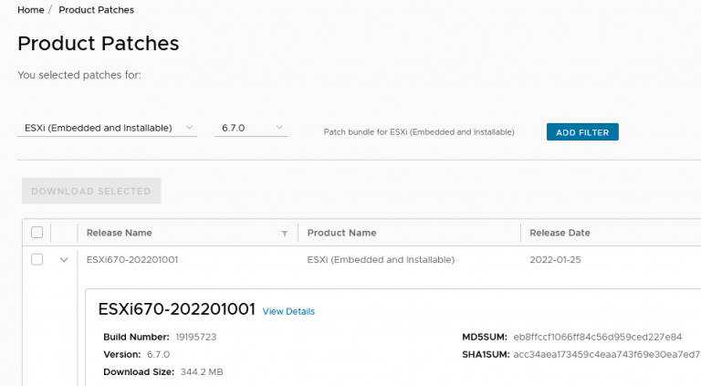 Updating VMware ESXi Host from the Command Line (ESXCLI) | Windows OS Hub