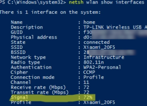 Check Wi-Fi Signal Strength on Windows with PowerShell | Windows OS Hub